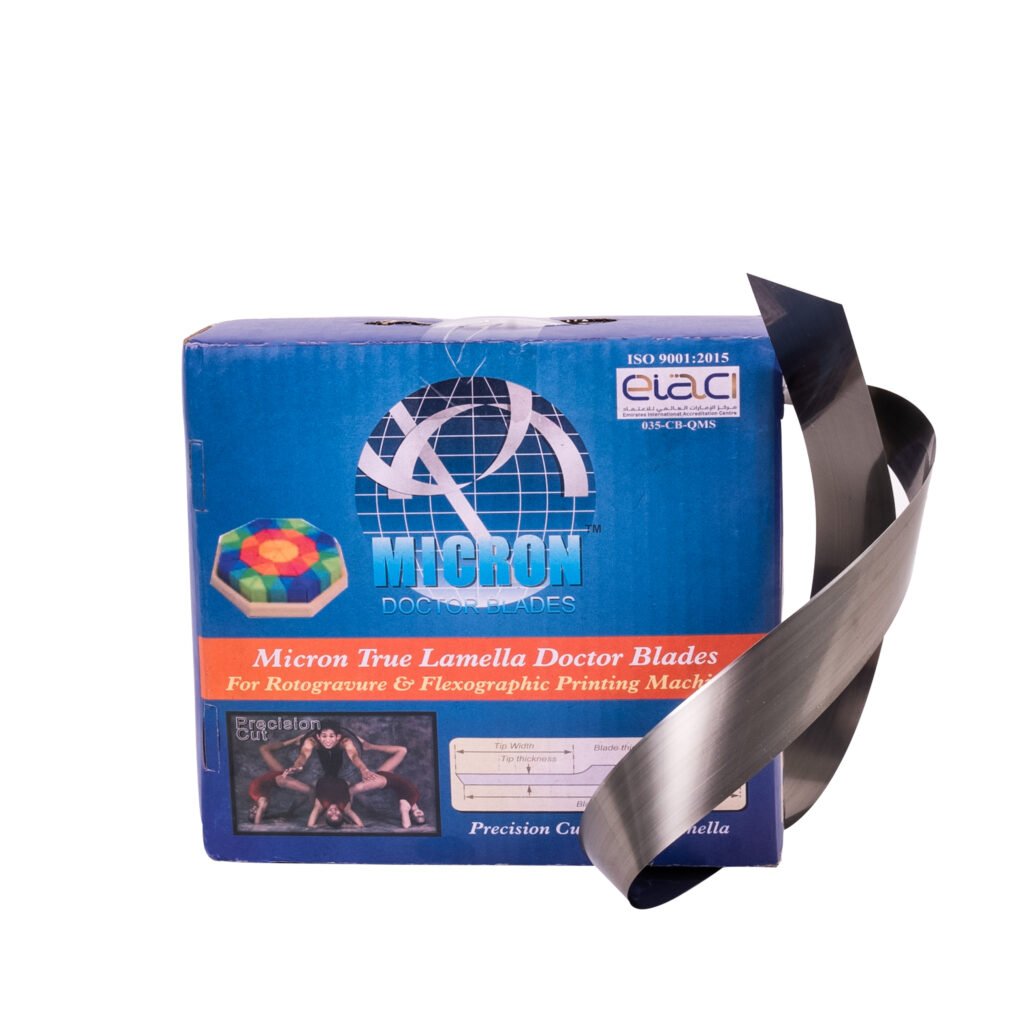 Micron Carbon Steel Doctor Blade
