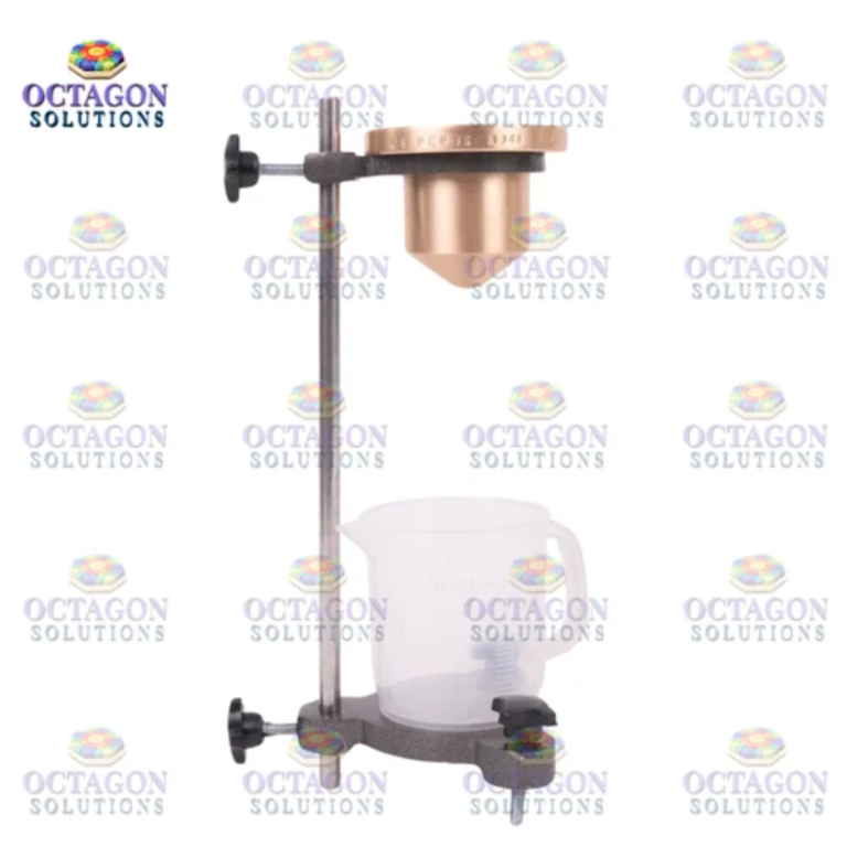 B4 & B6 Brass Viscosity Cup (With Stand) / Portable Ford Cup / B-4 ...